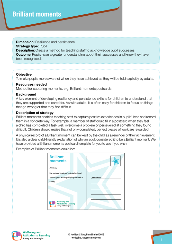 Resilience and persistence strategies | eduu.school