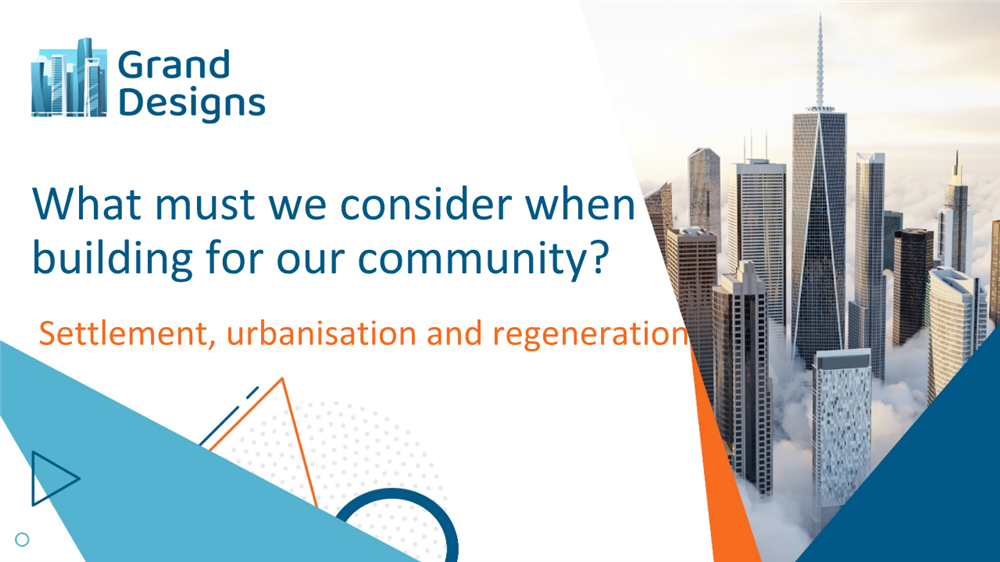 Lesson 2 Settlement, urbanisation and regeneration: teaching slides ...