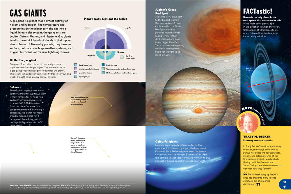 Forming Solar System Gas Giants Explore 2 Slide 10 Gas Giants