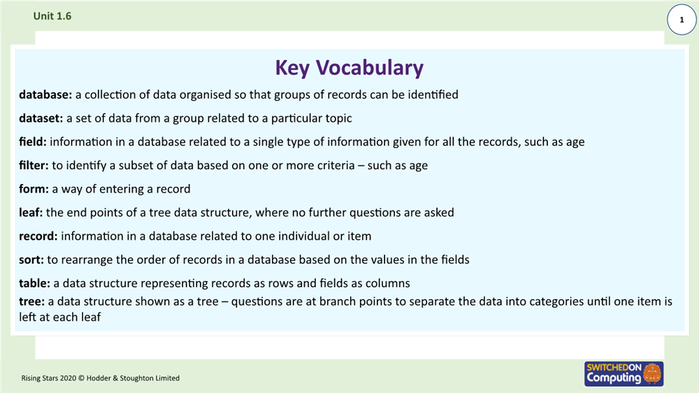 We are detectives: Key Vocabulary | eduu.school